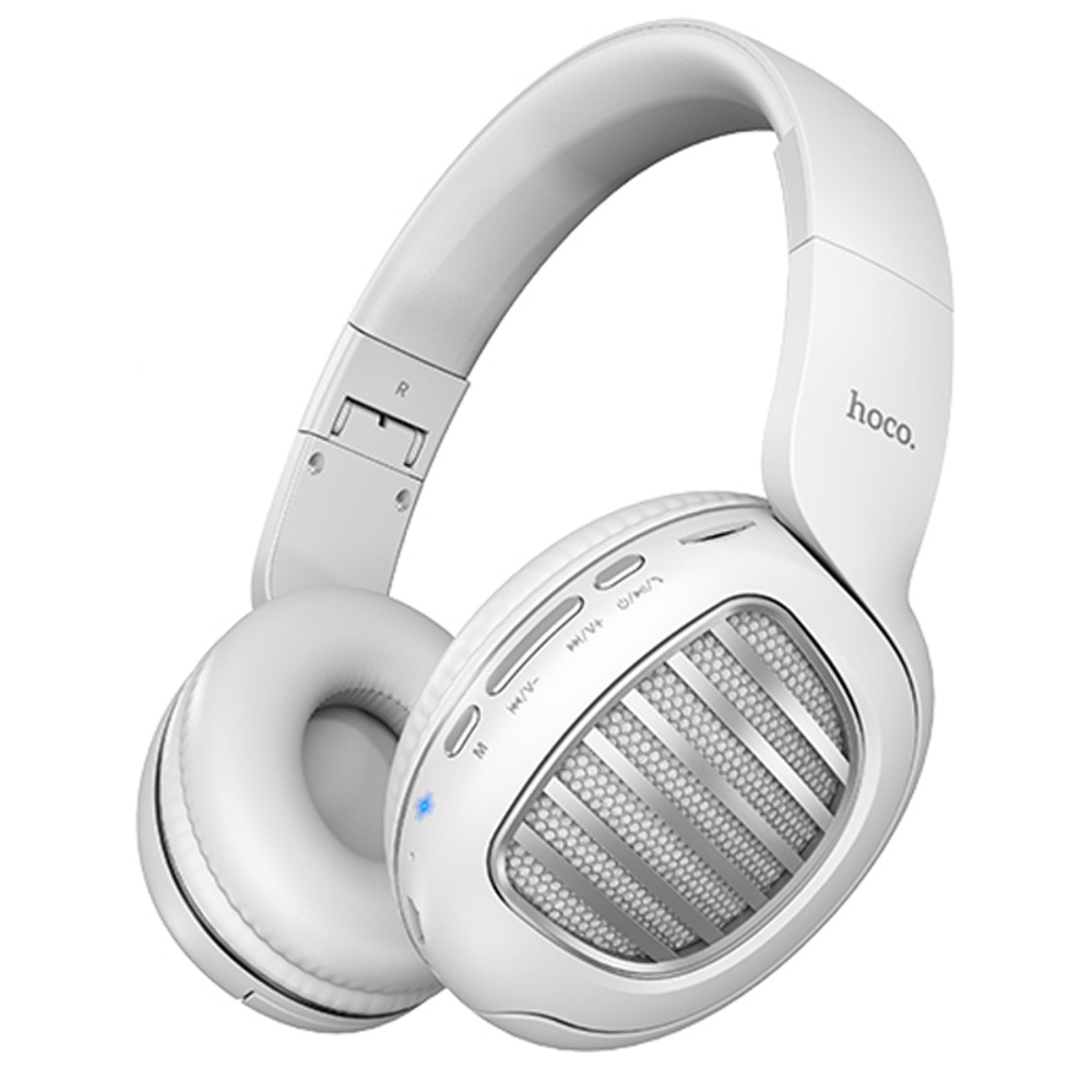 Беспроводные наушники Hoco W23 накладные white | MasterClub